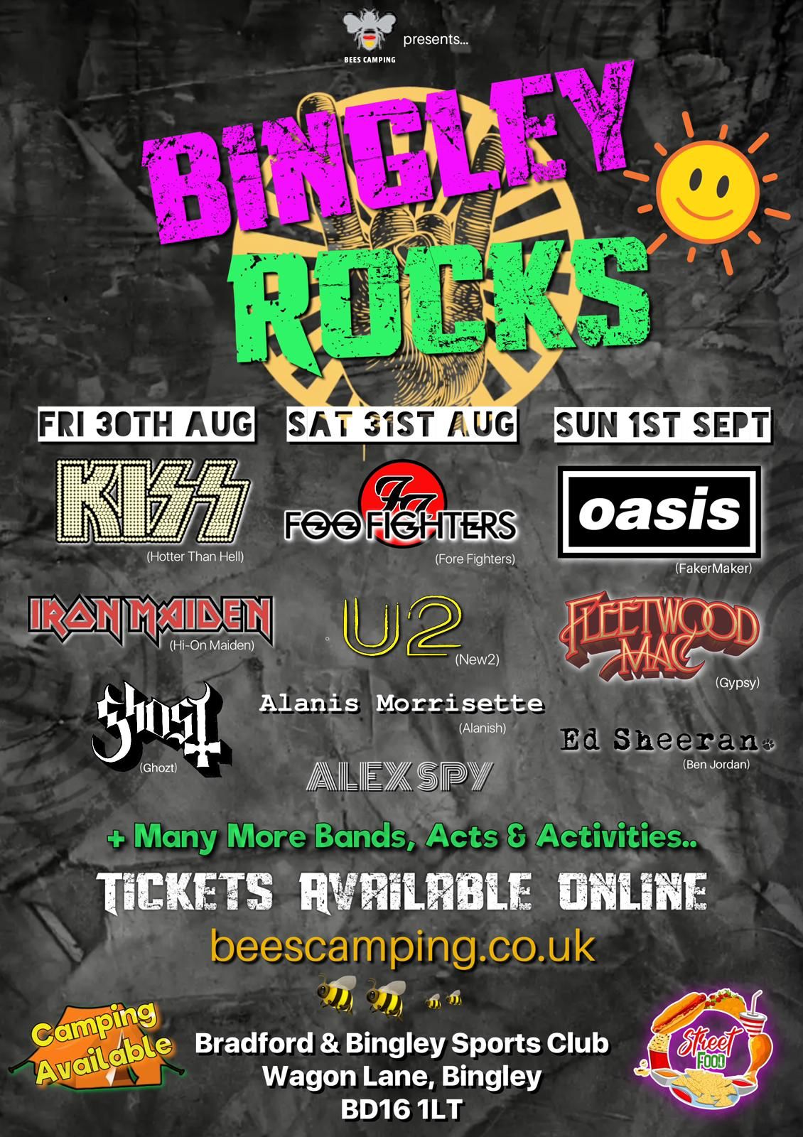 Homepage - Bees Camping